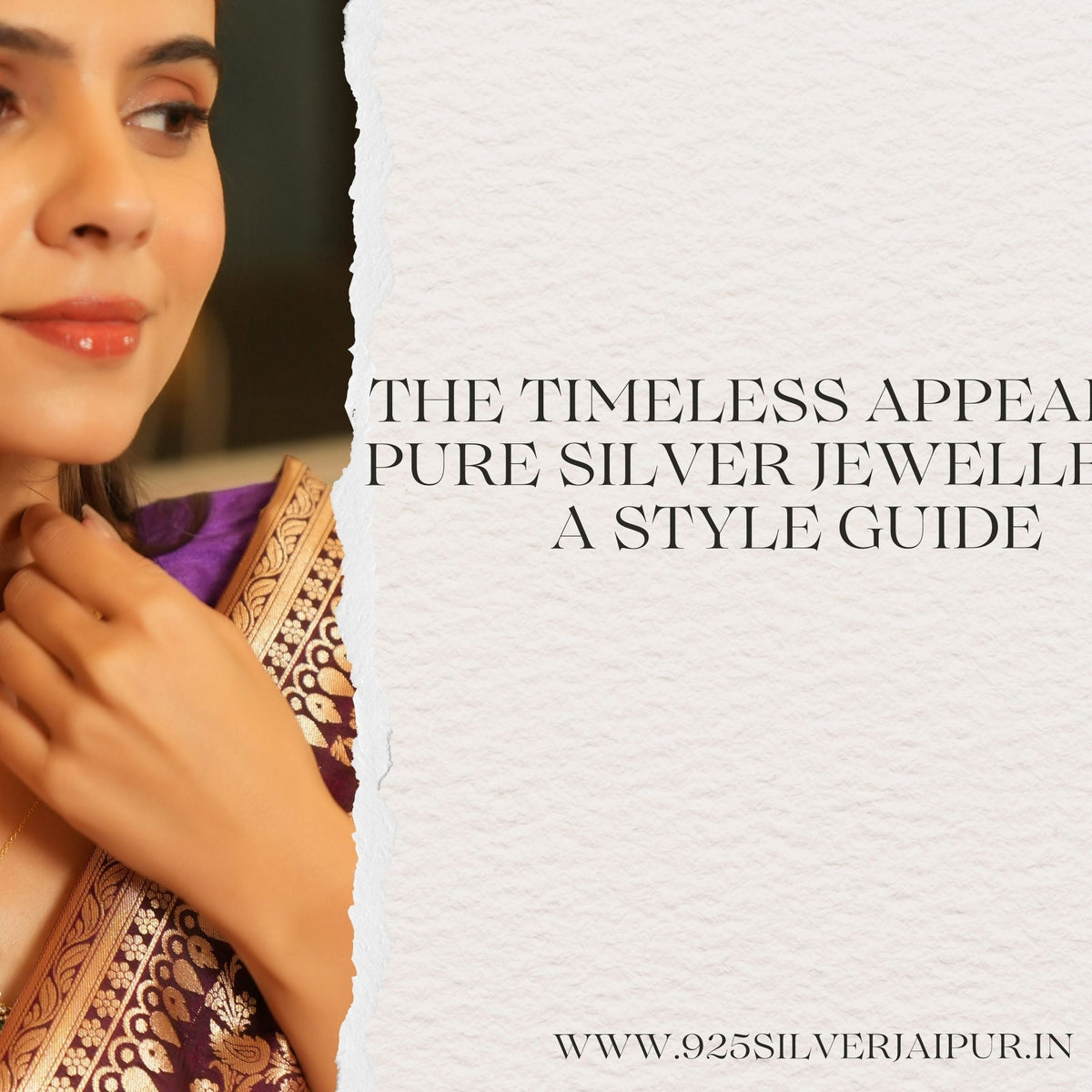 The Timeless Appeal of Pure Silver Jewellery: A Style Guide – 925 silver